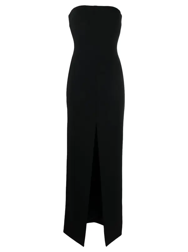 Solace London Strapless Maxi Dress - Black