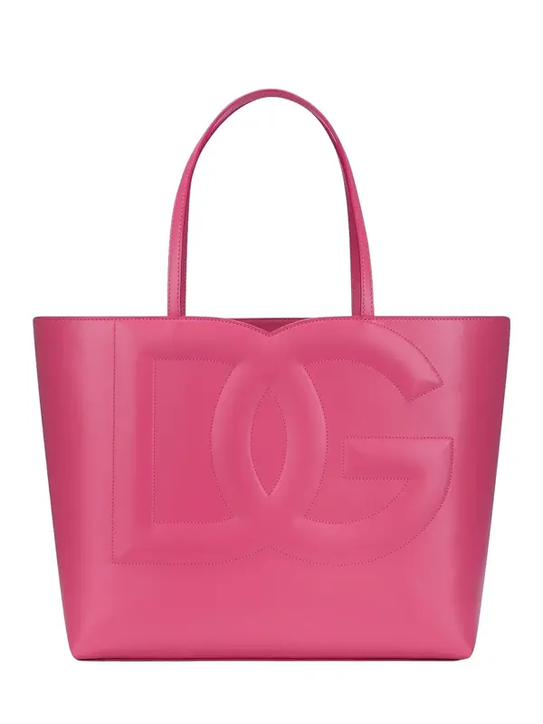 Dolce & Gabbana Medium Dg Logo Tote Bag - Pink