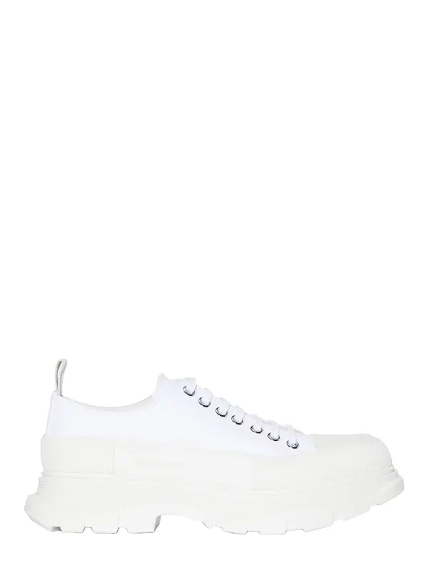 Alexander McQueen Tread Slick Low-top Sneakers - White