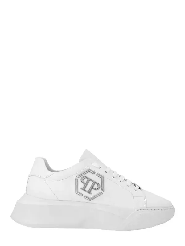 Philipp Plein Godzilla Runner Hexagon Sneakers - White