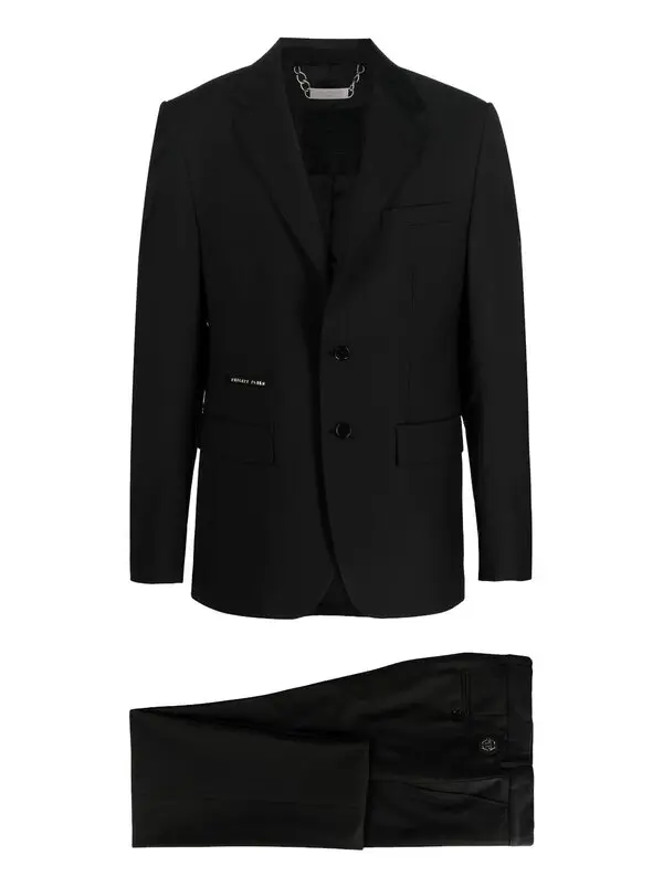 Philipp Plein Single-breasted Two-piece Suit - Black