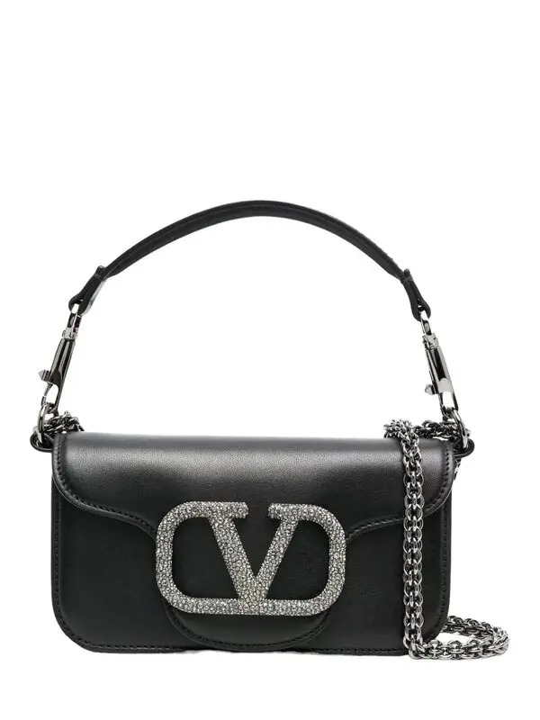 Valentino Garavani Small Locò Shoulder Bag - Black