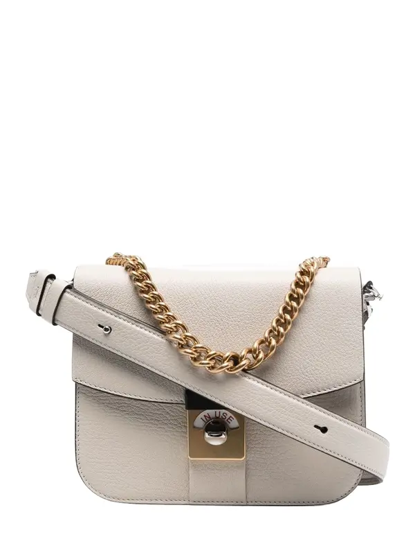 MAISON MARGIELA New Lock Square Shoulder Bag - Neutrals