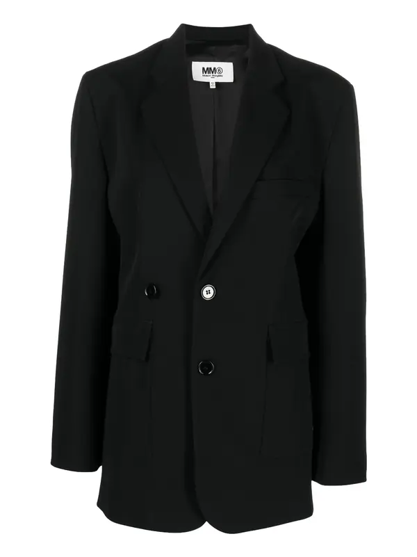MAISON MARGIELA Single-breasted Blazer - Black