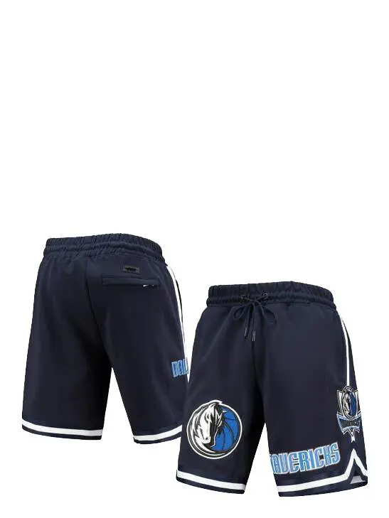 PRO STANDARD Dallas Mavericks Chenille Shorts - Navy