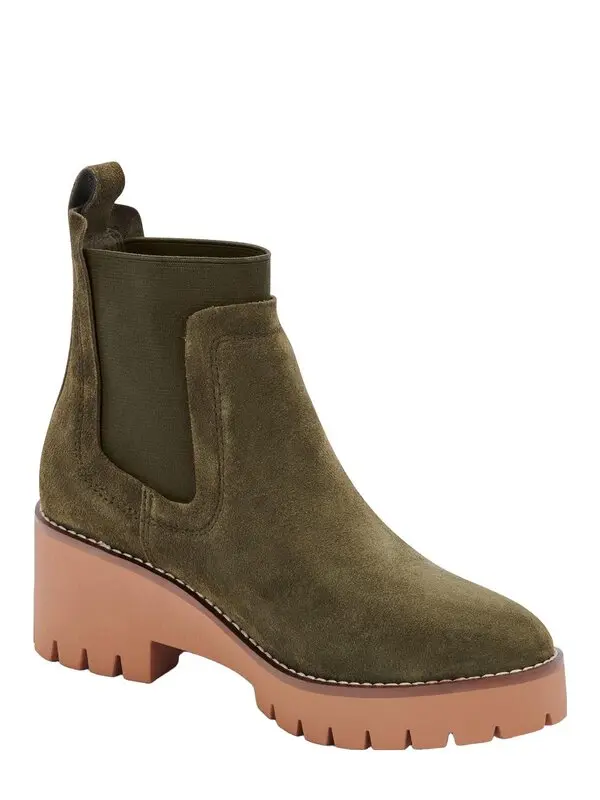 Blondo Dyme Waterproof Chelsea Boot - Olive