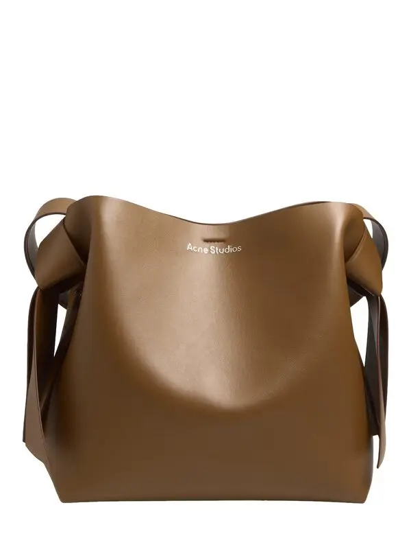Acne Studios Musubi Midi Tote - Camel Brown