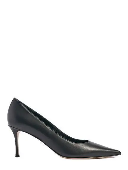 Marion Parke Classic Nappa Leather Pump - Black