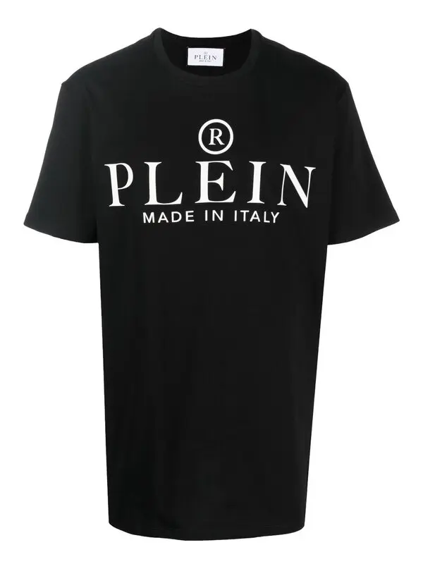 Philipp Plein Logo-print Short-sleeved T-shirt - Black
