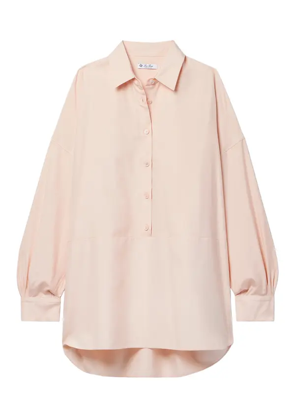 Loro Piana Sveva Silk Shirt - Off-white