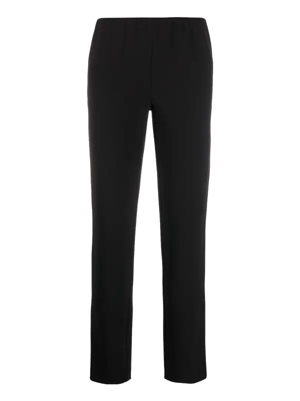 P.a.r.o.s.h Cropped Elasticated Leggings - Black