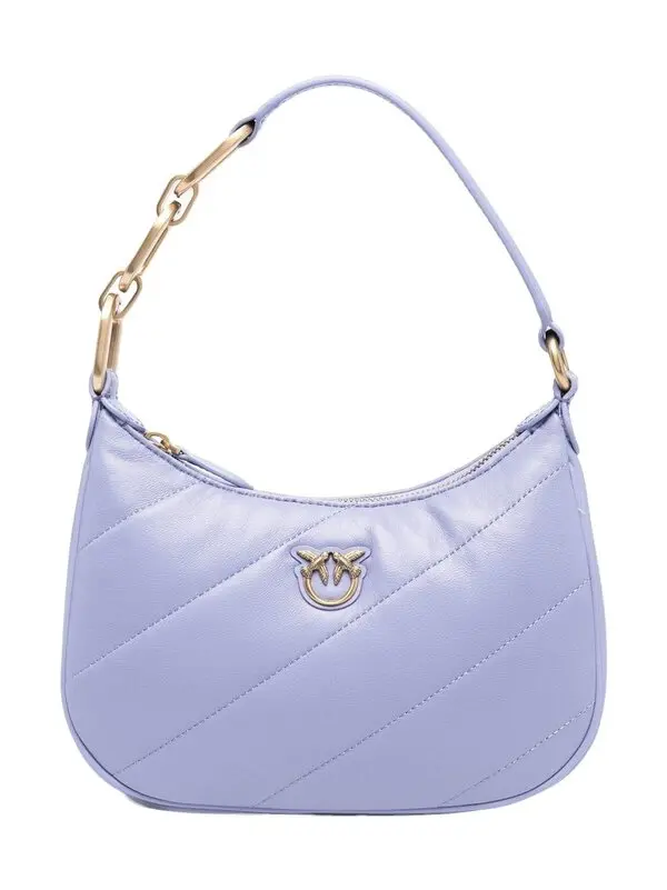 Pinko Love Moon Quilted Tote - Purple