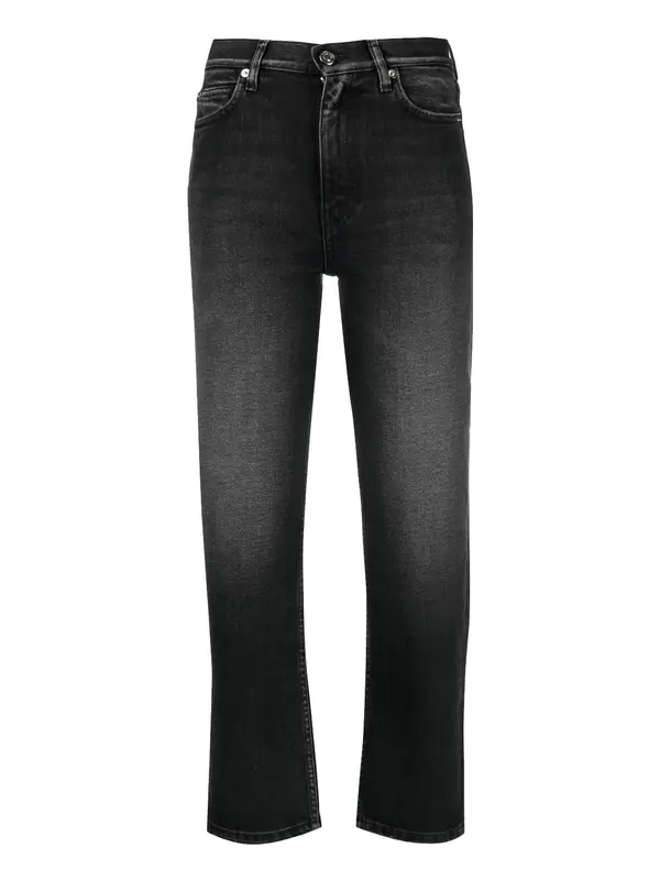 IRO PARIS Fitted Organic Cotton Jeans - Black