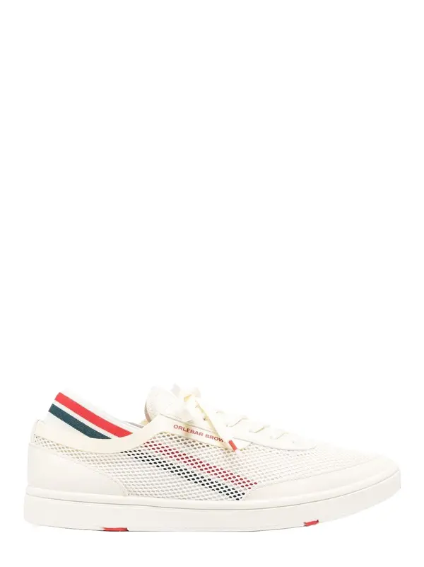 Orlebar Brown Larson Mesh Low-top Sneakers - White