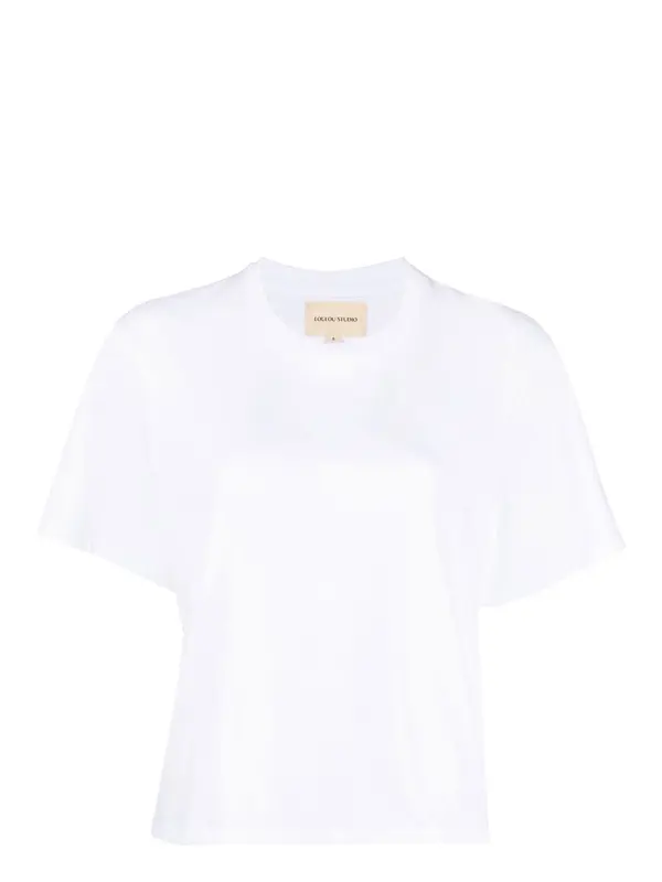 Loulou De Saison Loulou Studio Relaxed Short-sleeve T-shirt - White
