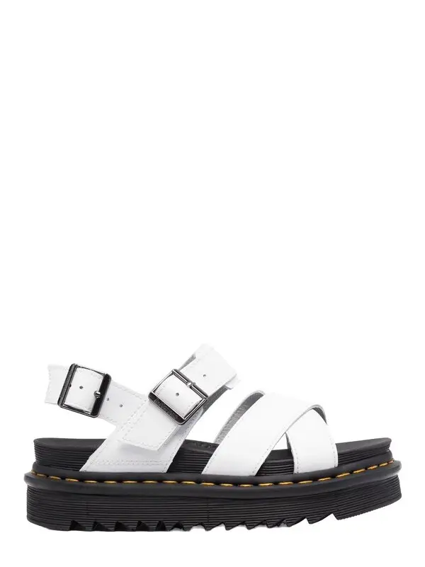 Dr. Martens Voss Ii Leather Sandals - White