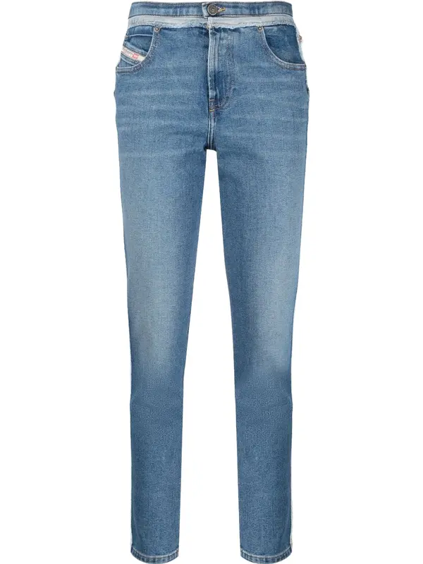 DIESEL® D-tail 09e19 Skinny Jeans - Blue