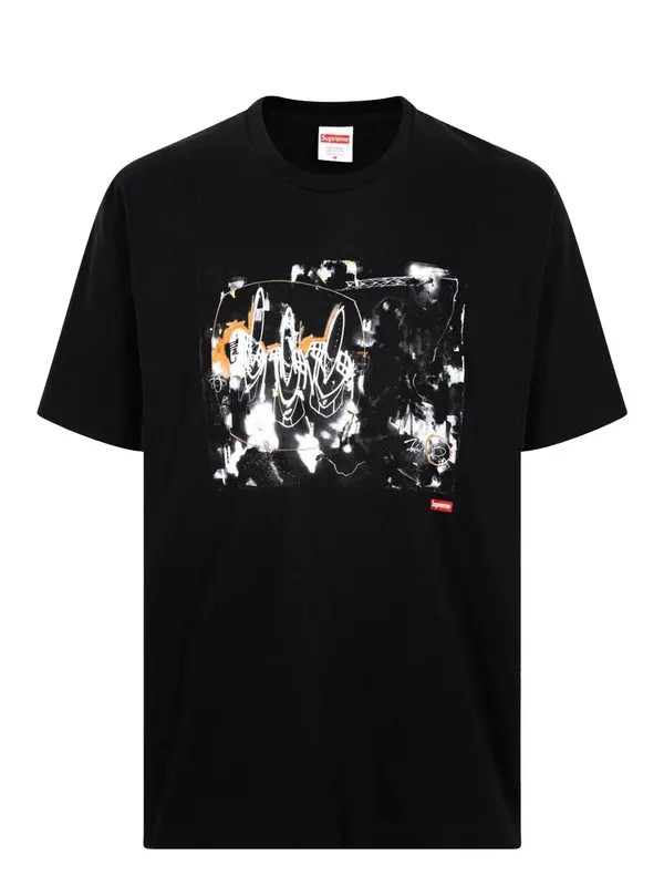Supreme Futura Graphic-print T-shirt - Black