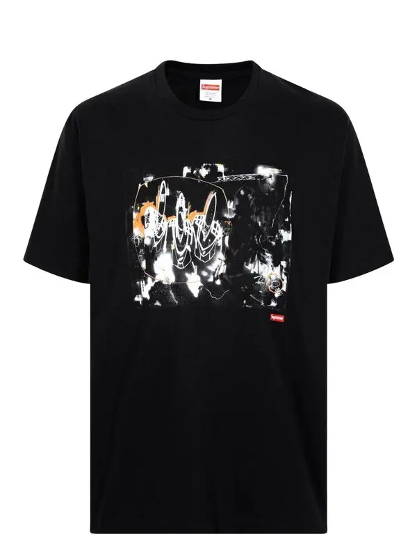 Supreme Futura Graphic-print T-shirt - Black