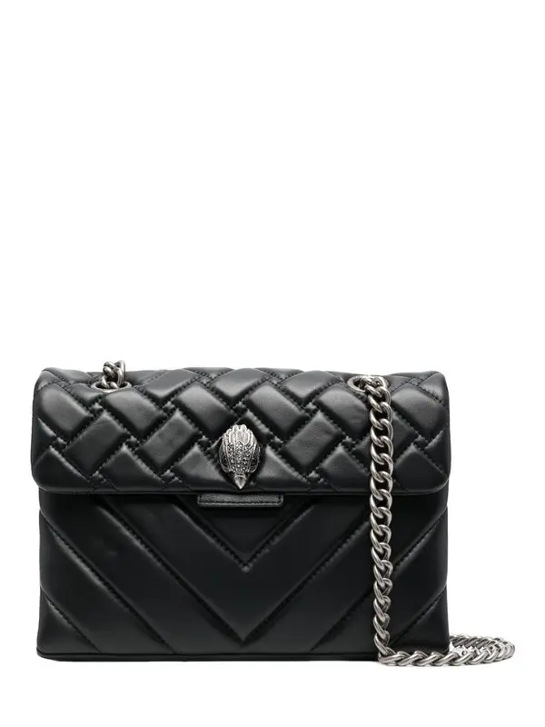 Kurt Geiger London Quilted Shoulder Bag - Black
