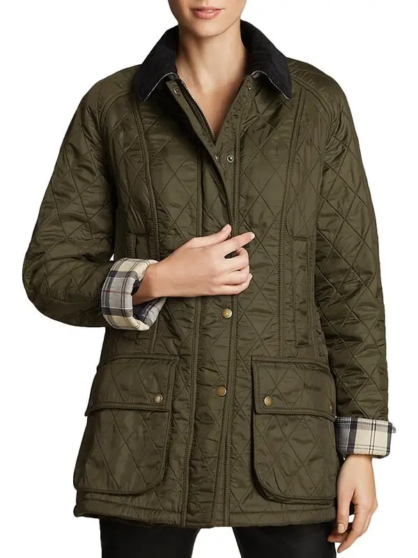 Barbour Beadnell Polarquilt Jacket - Olive