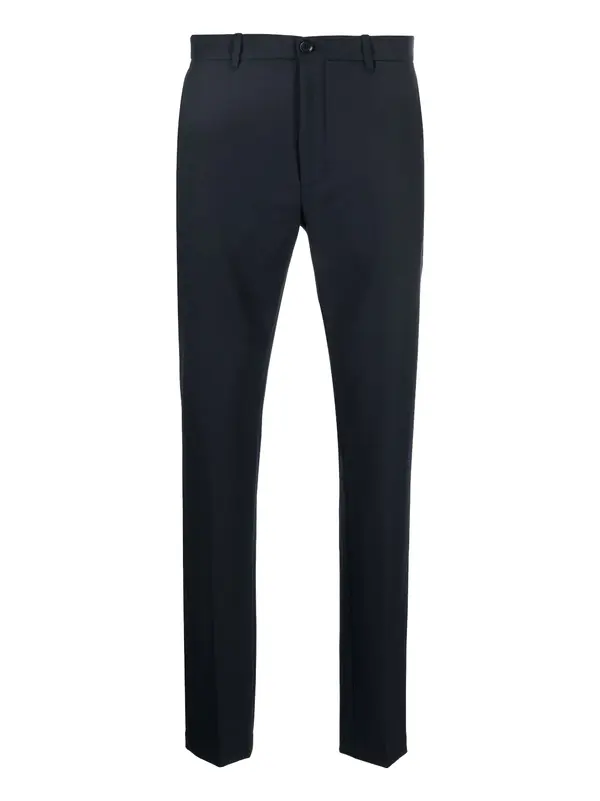 Aspesi Slim-cut Tailored Trousers - Blue
