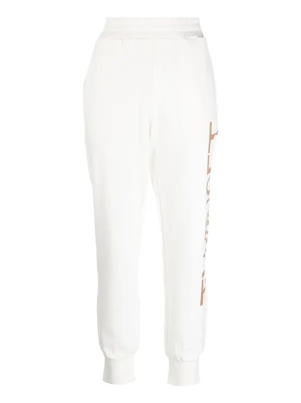 TWINSET Logo-print Track Pants - White