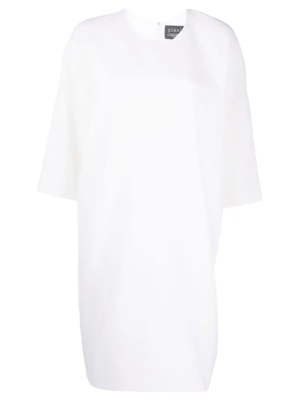 GIANLUCA CAPANNOLO Anne Wool Dress - White