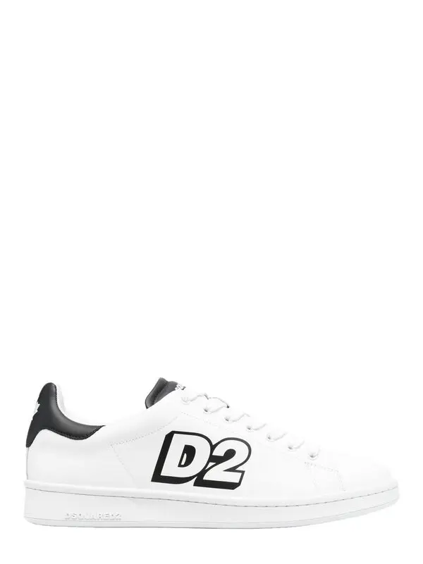 Dsquared2 Logo-print Low-top Sneakers - White