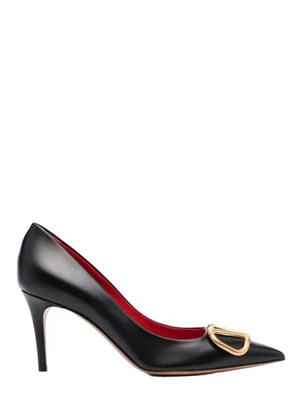 Valentino Garavani 80mm Vlogo Signature Pumps - Black