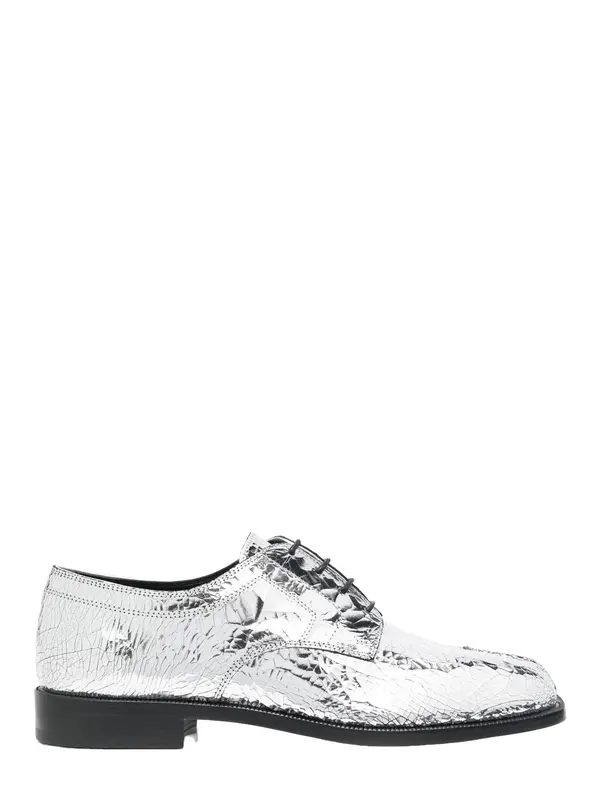 MAISON MARGIELA Tabi Brogues - Silver