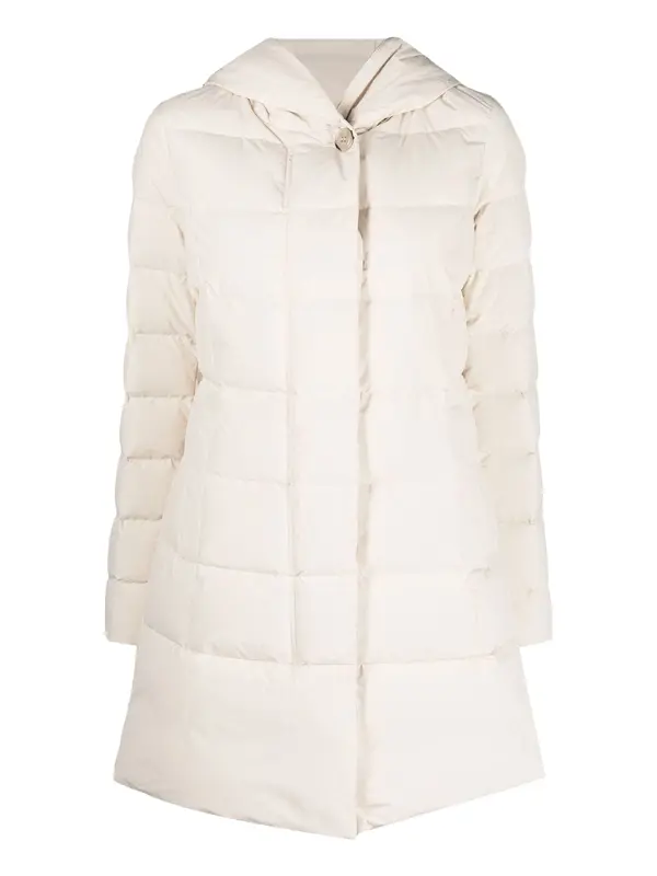 Woolrich Prescott Hooded Down Parka - Neutrals