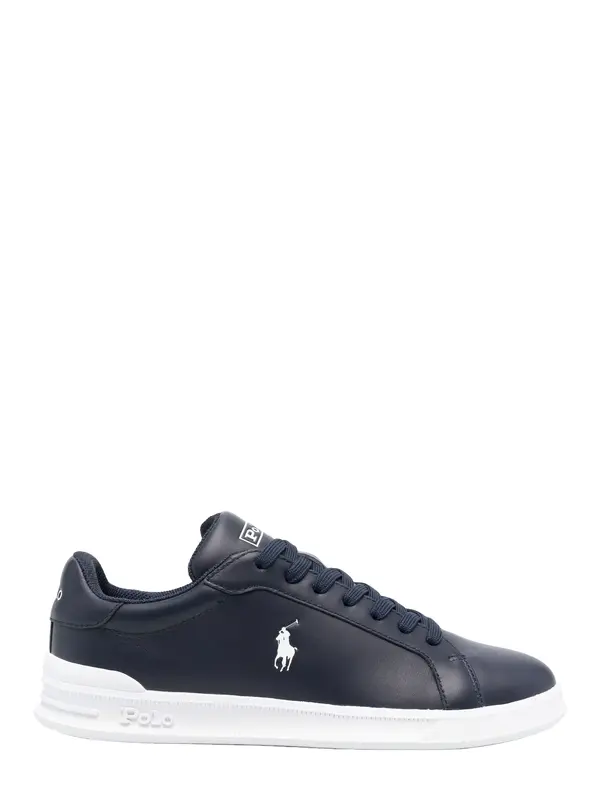 Polo Ralph Lauren Pony Logo Low-top Sneakers - Blue
