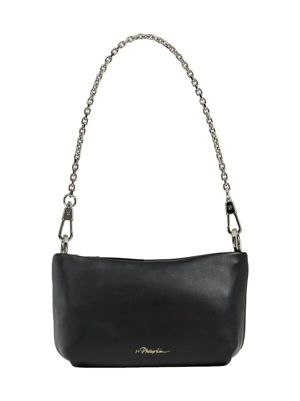 3.1 Phillip Lim Leather Shoulder Bag - Black