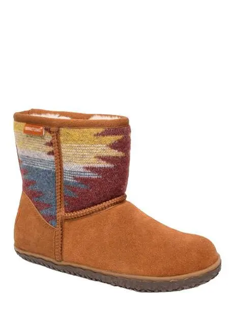 Minnetonka Tali Faux Fur Lined Boots - Brown Multi