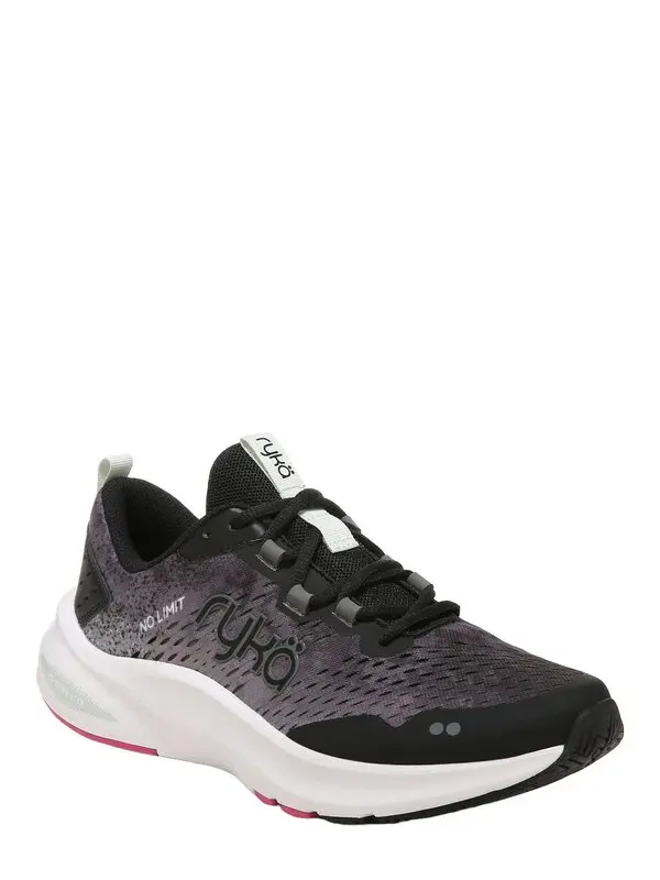 RYKA No Limit Training Sneaker - Black/black