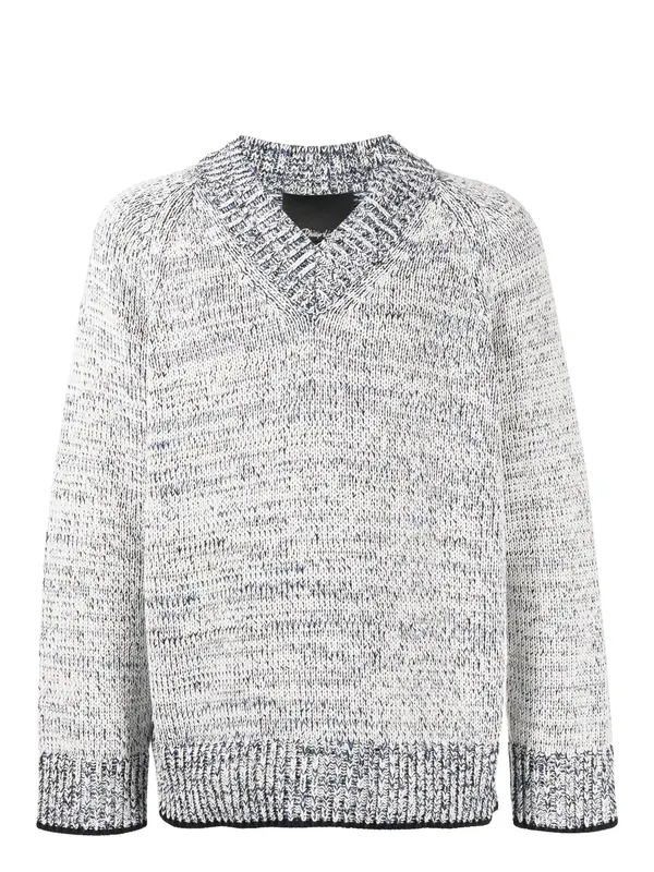 3.1 Phillip Lim Marl-knit Jumper - White