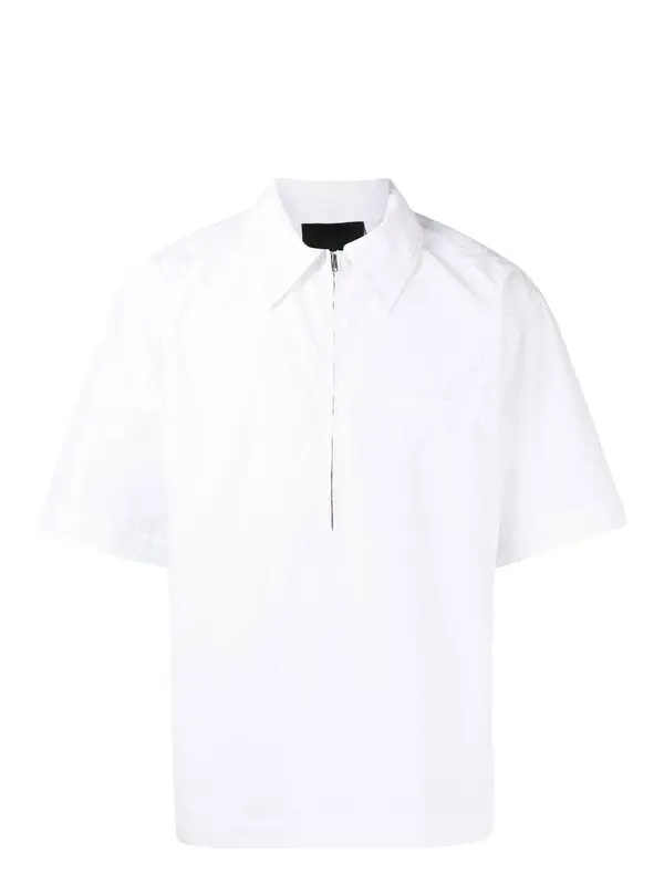 3.1 Phillip Lim Half-zip Polo Shirt - White