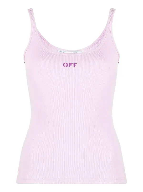 Off-White Off-stamp Vest Top - Purple