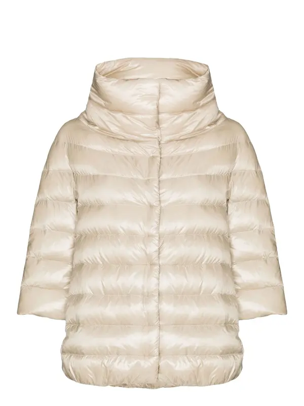 Herno High-neck Puffer Jacket - Neutrals