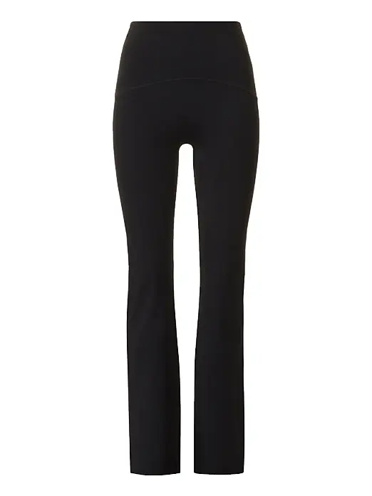 Spanx Spanxshape™ Booty Boost® Flared Stretch-jersey Leggings - Very Black