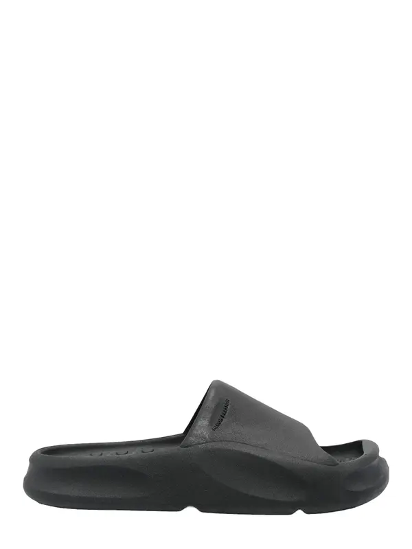 Heron Preston Moulded Open Toe Slides - Black