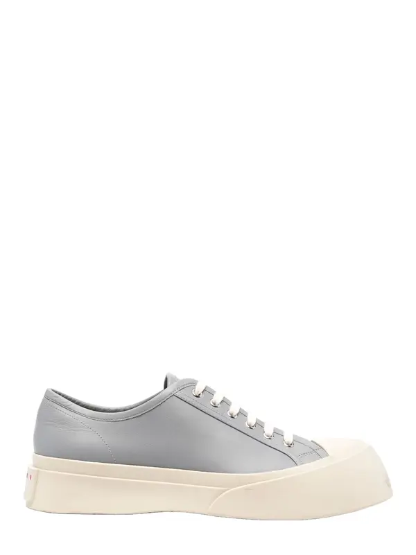 Marni Pablo Low-top Leather Sneakers - Grey