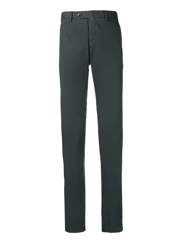 PT TORINO Straight-leg Trousers - Green