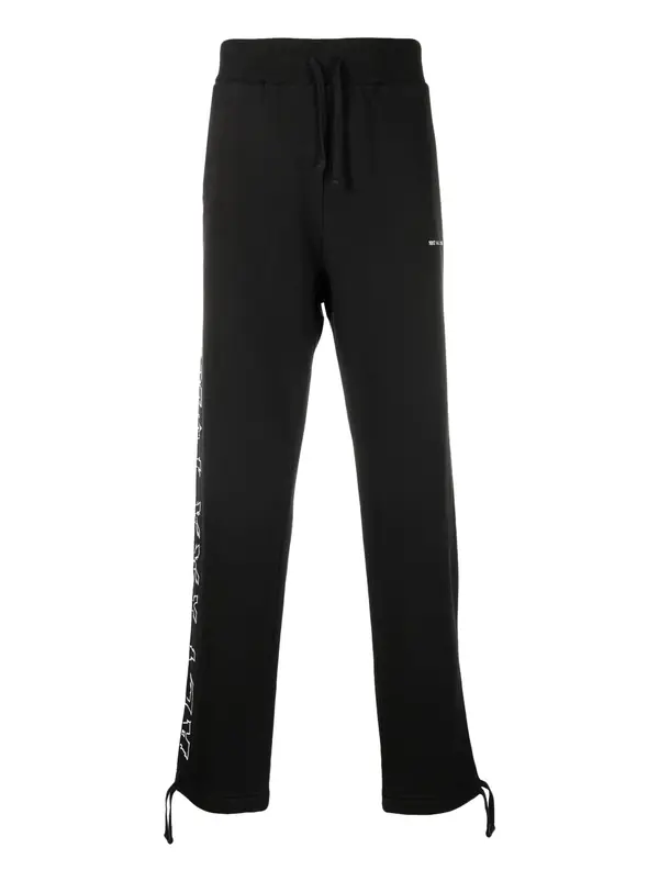 1017 Alyx 9sm Logo-print Cotton Track Pants - Black