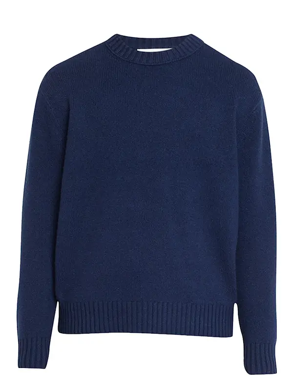 FRAME Cashmere Knit Sweater - Navy