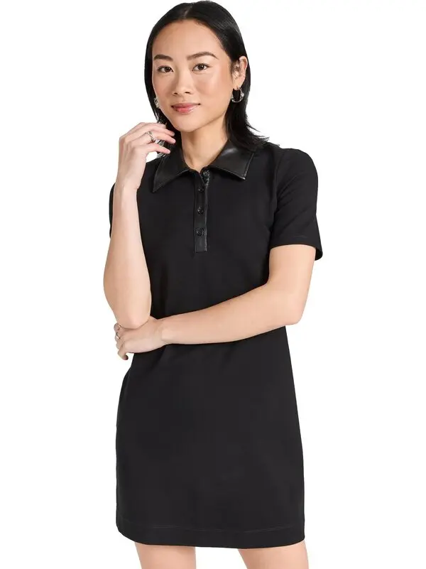 Staud Jay Dress - Black/black