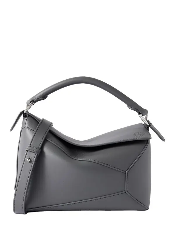 Loewe Puzzle Edge Small Shoulder Bag - Gray