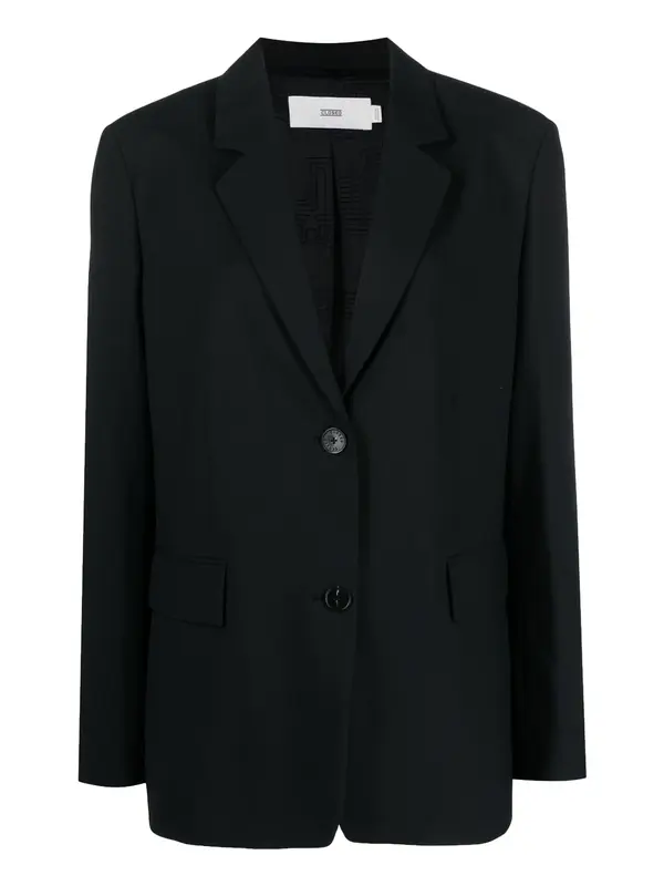 Closed Lola Notched-collar Single-breasted Blazer - Black