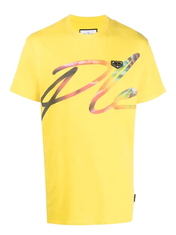 Philipp Plein Ss Signature T-shirt - Yellow